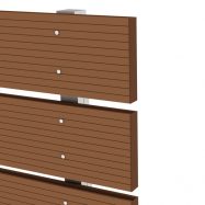 Deck Περίφραξης 20x120x3600mm - doukas.com.gr
